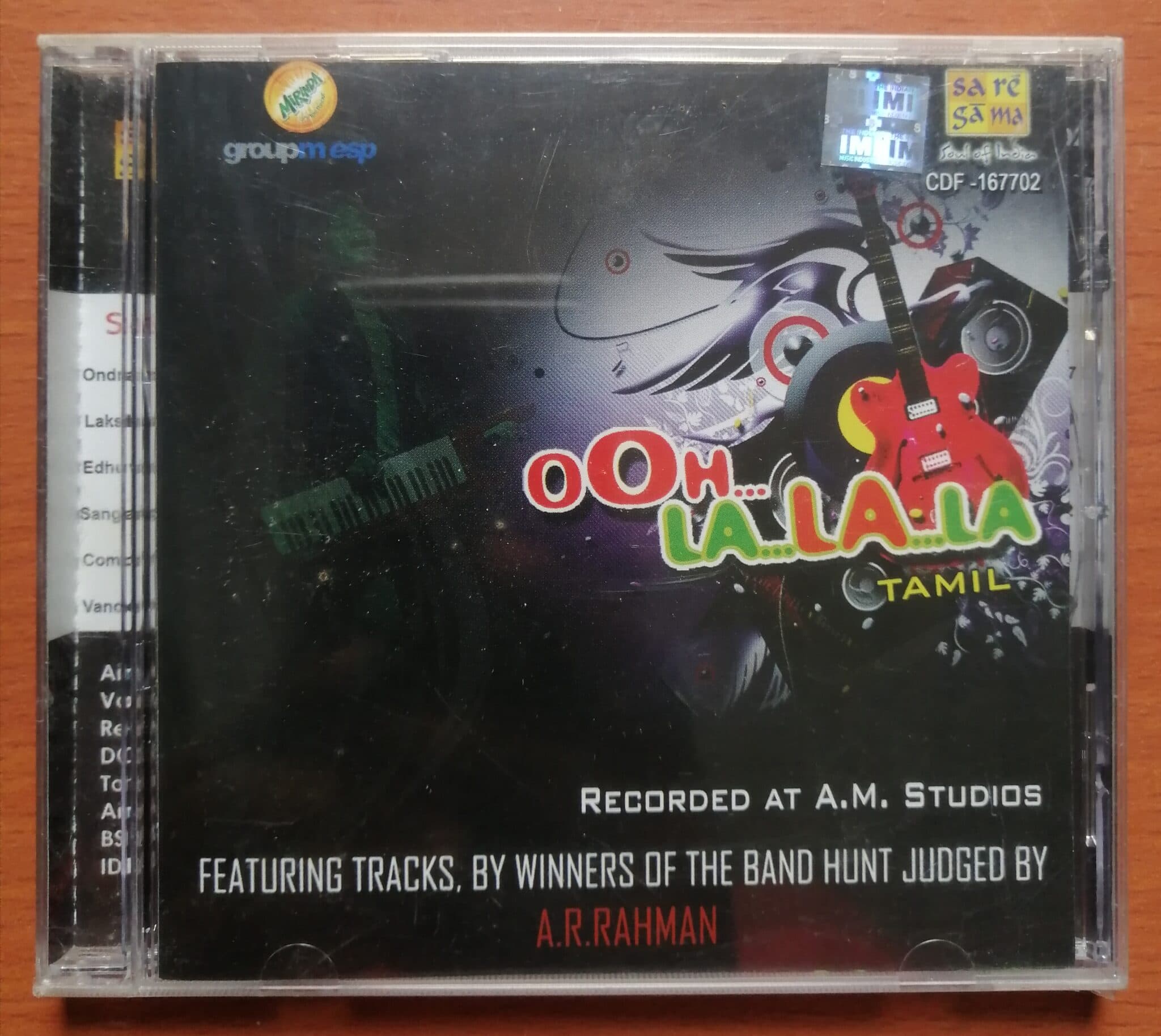 OOH... LA...LA...LA TAMIL - A.R. Rahman Tamil Audio CD - Audio CDs World