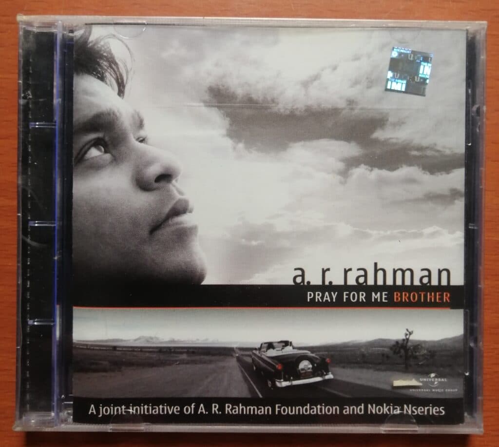 A.R.RAHMAN PRAY FOR ME BROTHER (IMPORTED PACK) - Audio CDs World