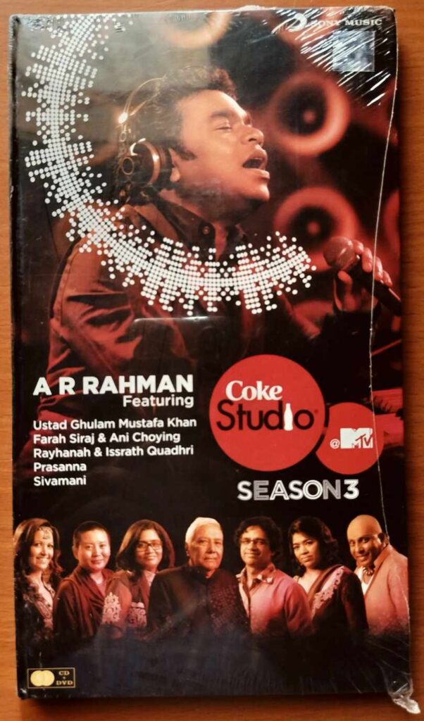 COKE STUDIO MTV SEASON 3 - A.R. Rahman 2CD Pack Album Audio Cd (FACTORY ...