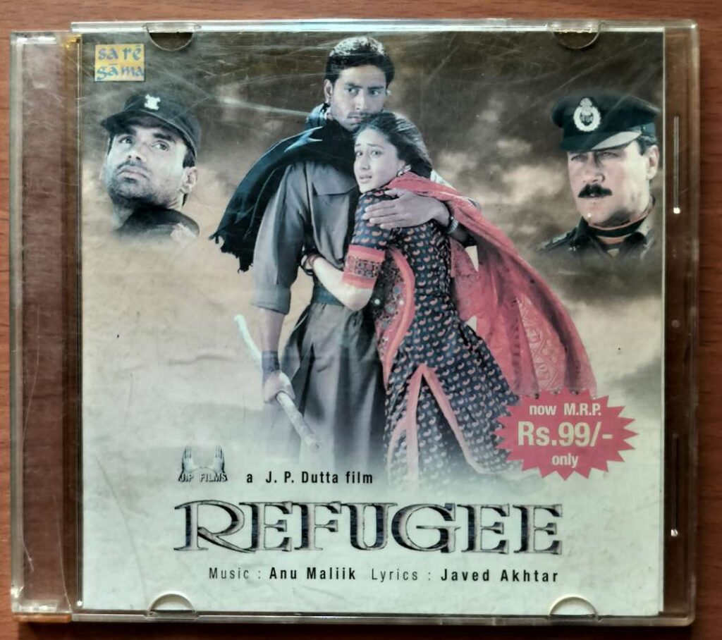 Refugee Anu Malik Hindi Audio Cd Audio Cds World
