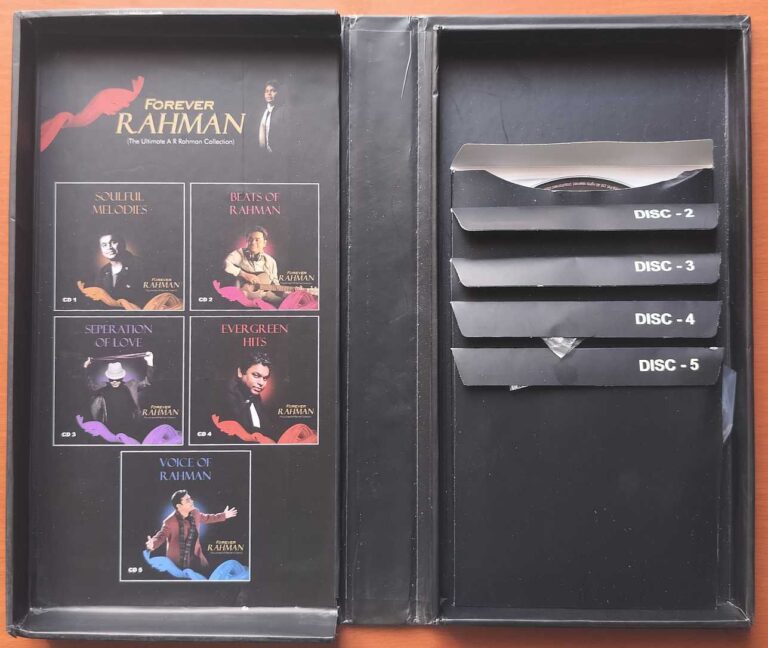 FOREVER RAHMAN THE ULTIMATE A.R. RAHMAN COLLECTION - A.R. Rahman Tamil ...